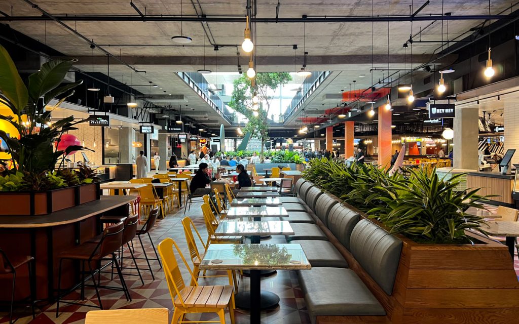 New 55k sf Dining Hall Completed as Part of Renovation at Westfield ...
