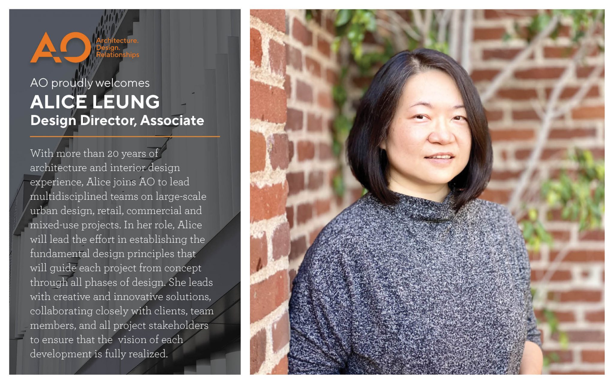 News - AO | Architecture. Design. Relationships.