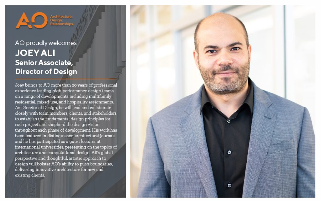 AO Appoints New Design Director, Senior Associate in Multifamily Studio ...