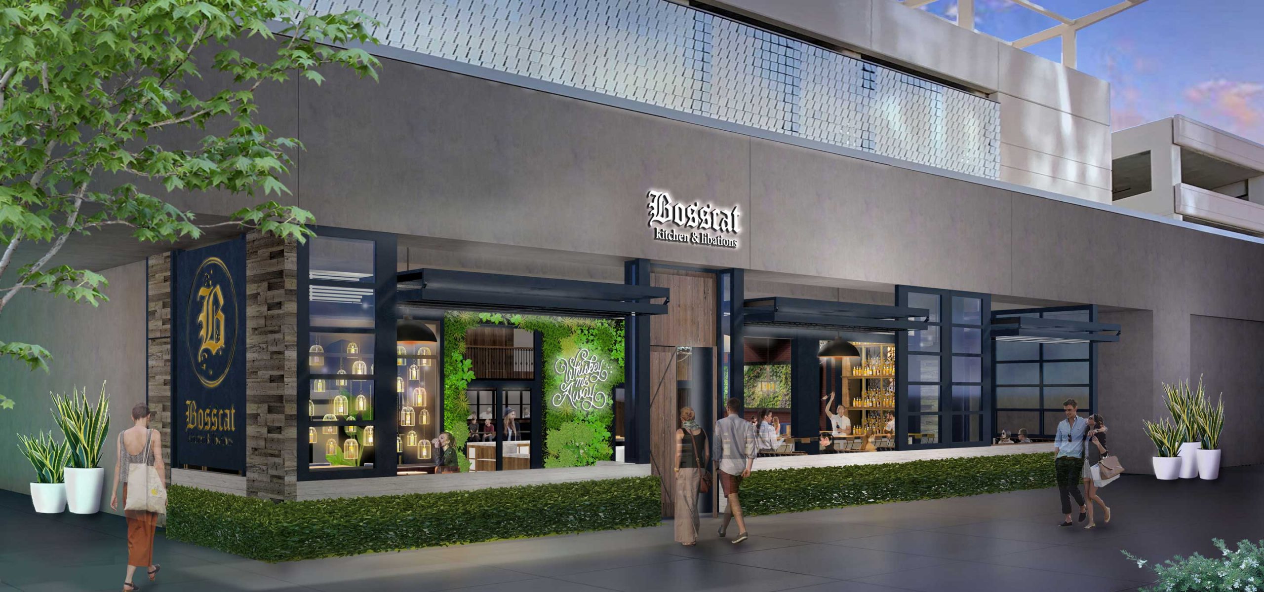 Bosscat Kitchen and Libations | Lakeshore - AO Architects